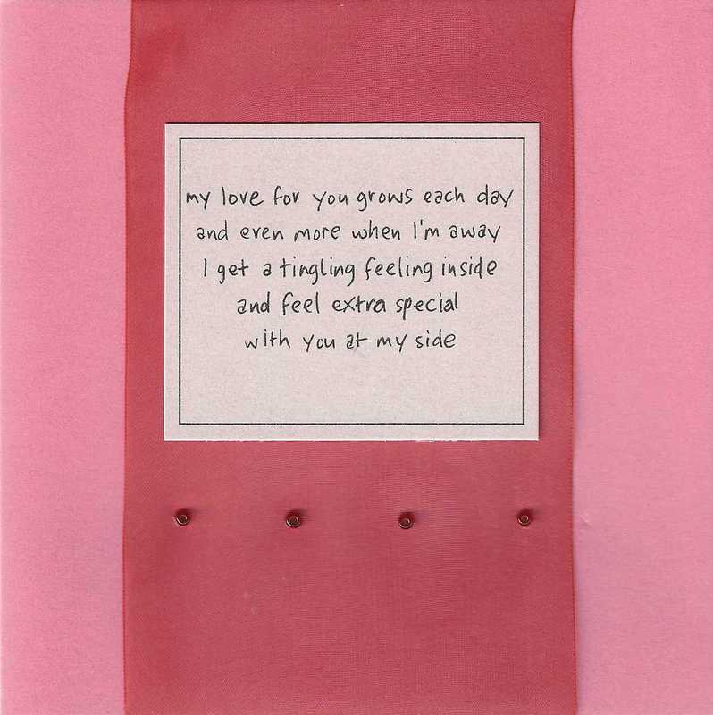 One I Love Card - My love for you grows each day..., English Cards in ...